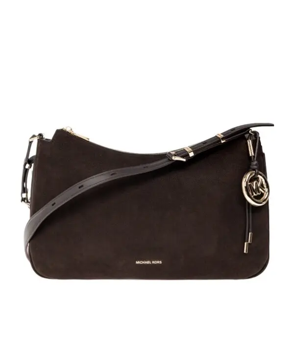 Michael Kors Logo Shoulder Bag - Brown