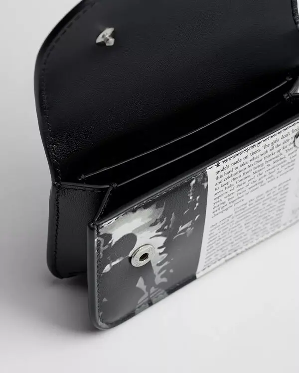 Dior Saddle Bloom Card Holder