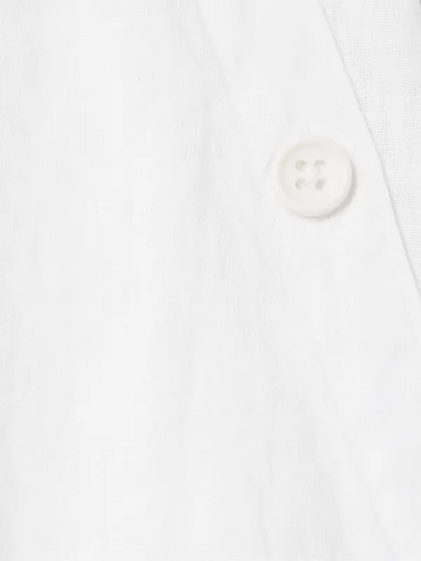 JAMES PERSE Jersey-trimmed Linen Shorts