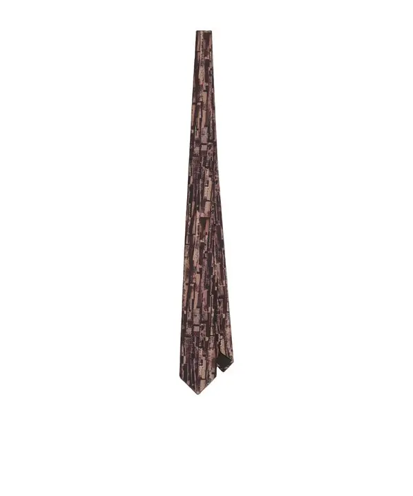 Dolce & Gabbana Abstract-print Twill Tie