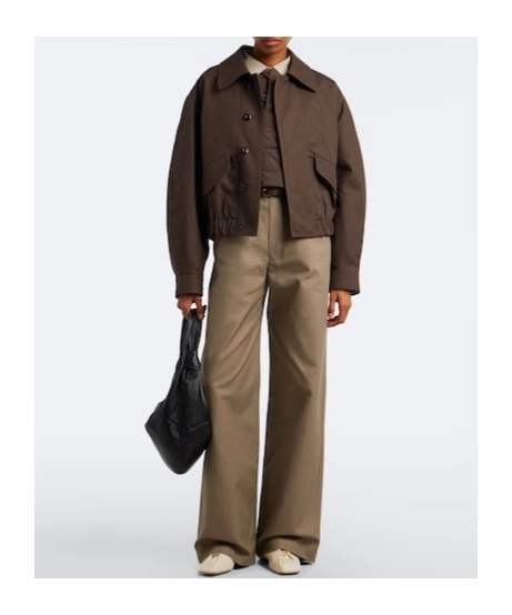 LEMAIRE Cotton Twill Wide-leg Pants