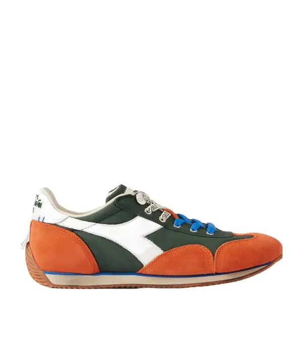 J.W.ANDERSON Leather And Suede-trimmed Shell Sneakers - Multicolor