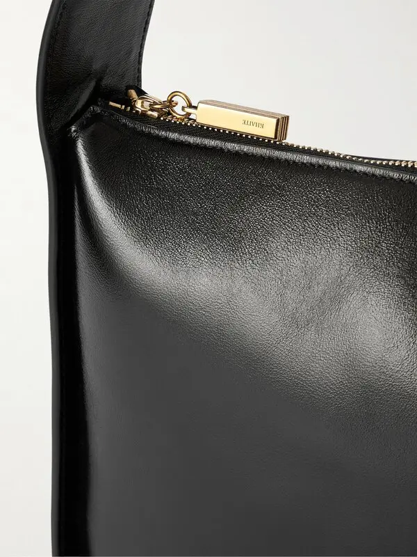 Khaite Textured-leather Shoulder Bag
