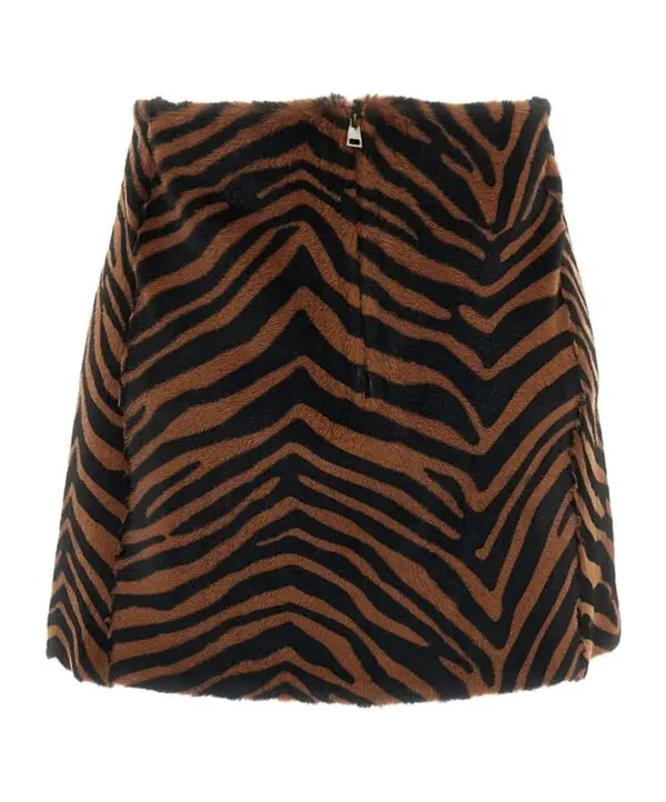 P.a.r.o.s.h Animalier Mini Skirt