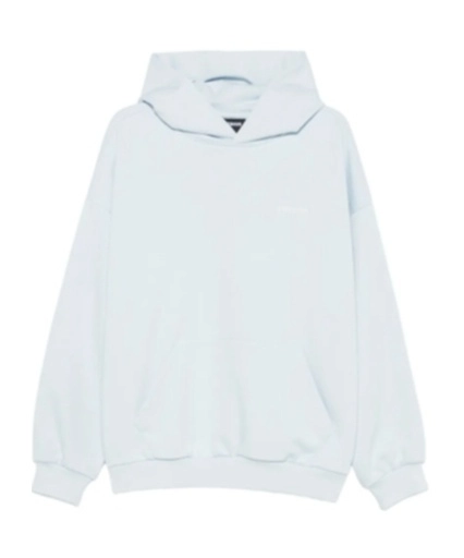 WRSTBHVR Hako V2 Logo-print Drop-shoulder Hoodie - Icewater