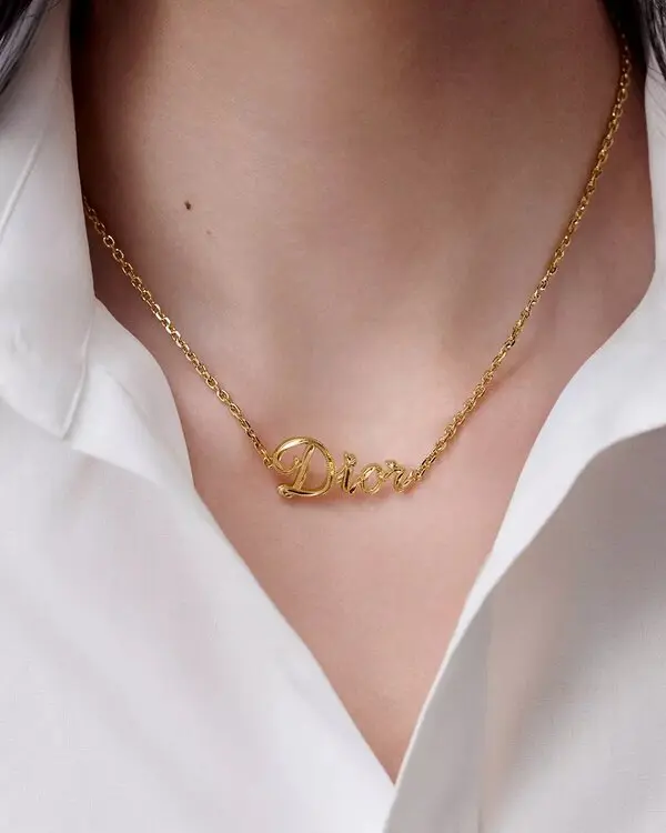 Dior Ribbon Necklace