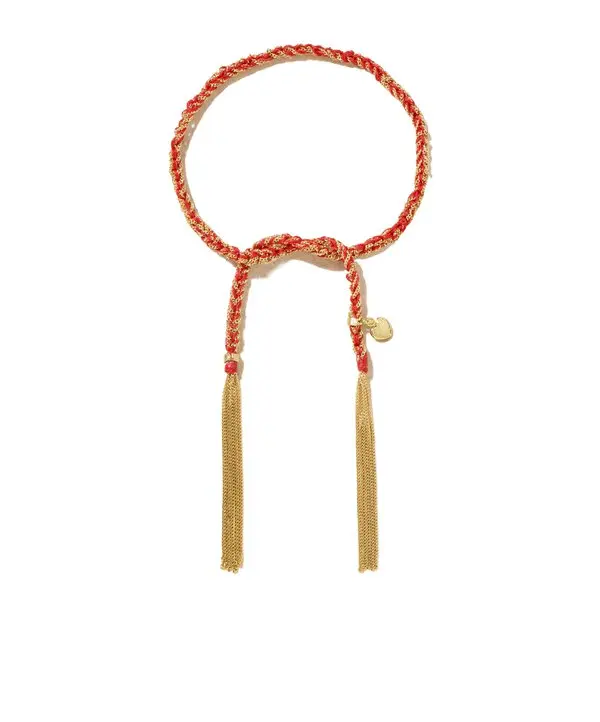 Carolina Bucci 18-karat Gold Silk Bracelet - Yellow
