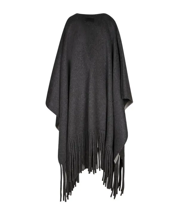 ERMANNO FIRENZE Fringed Cape