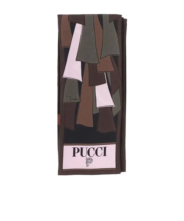 Emilio Pucci Mixed Print Bandeau