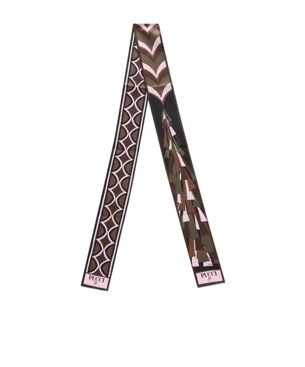 Emilio Pucci Mixed Print Bandeau