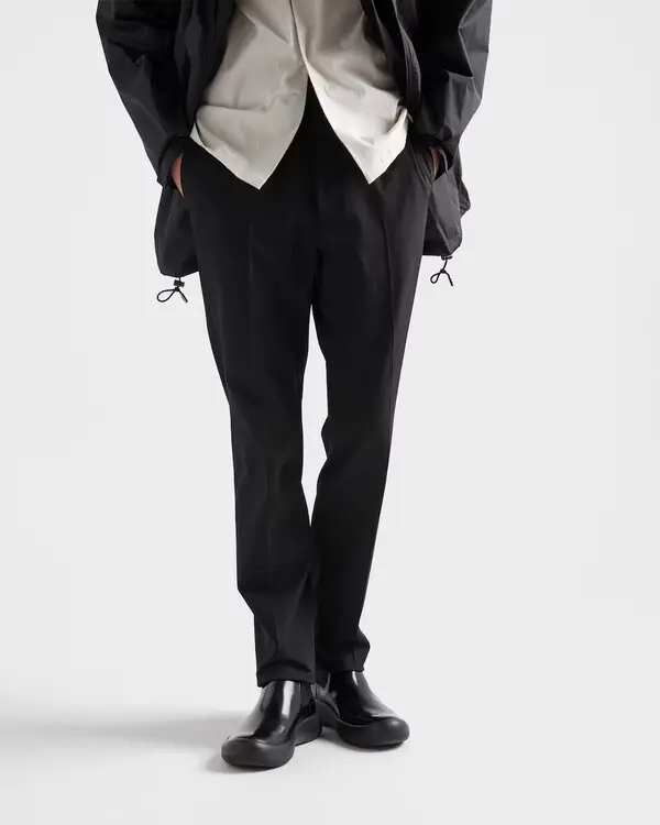 Prada Casual Trousers With Belt Loops