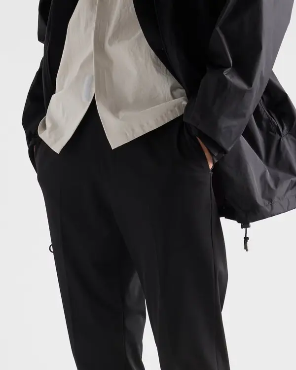 Prada Casual Trousers With Belt Loops