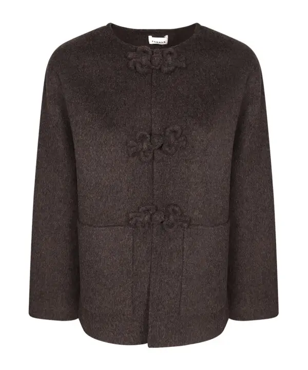 P.a.r.o.s.h Jacket With Frog Closure