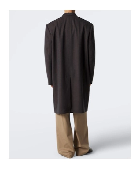 LEMAIRE Chesterfield Wool And Cotton Overcoat