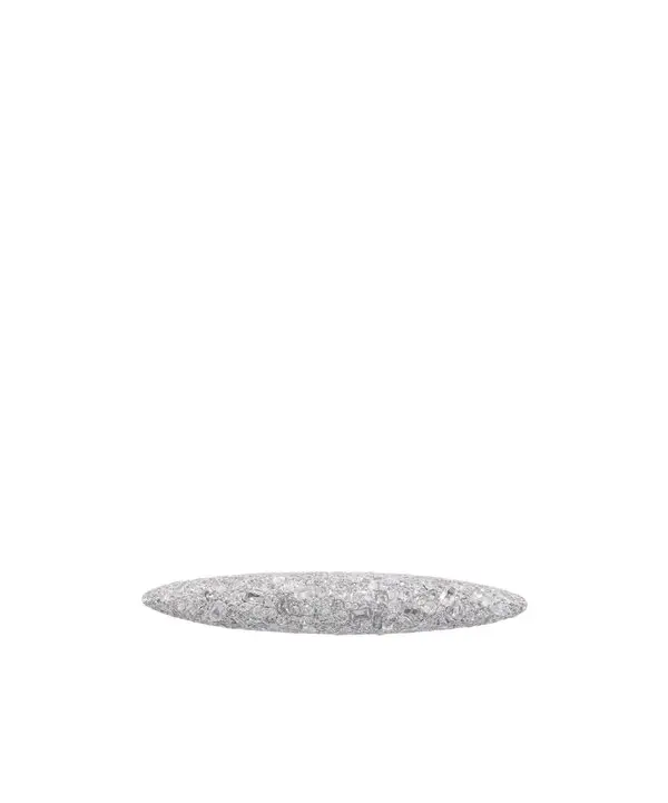 JENNIFER BEHR Crystal-embellished Silver-tone Metal Hairclip - Gray
