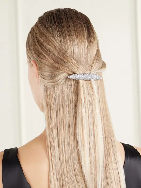 JENNIFER BEHR Crystal-embellished Silver-tone Metal Hairclip