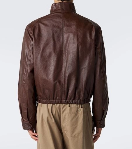 LEMAIRE Harrington Leather Jacket
