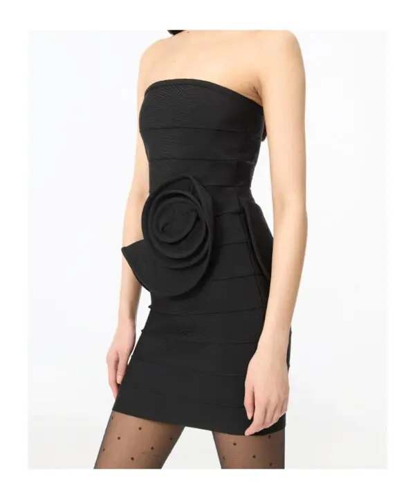 ROTATE BY BIRGER CHRISTENSEN Rose Tube Mini Dress