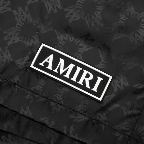 Amiri Ma Quad Logo Jacquard Shorts - Black
