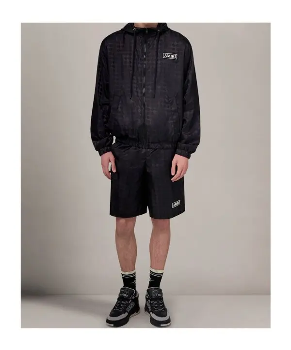 Amiri Ma Quad Logo Jacquard Shorts - Black