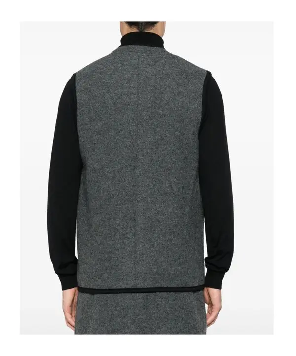 RIER Long-sleeved Single-breasted Vest