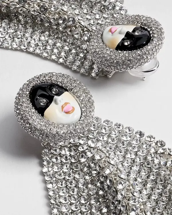 Dior Mask Earrings