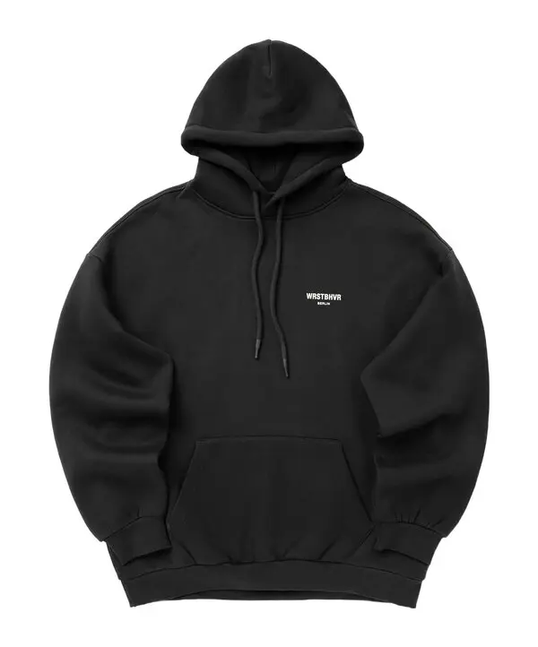 WRSTBHVR Logo-print Hoodie - Black