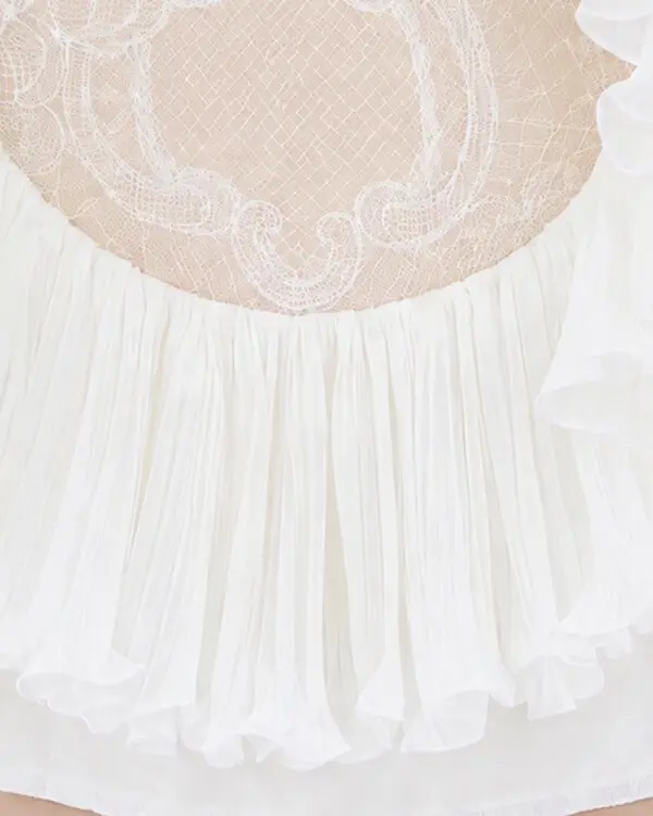 Elisabetta Franchi Lace Detailed Bodysuit