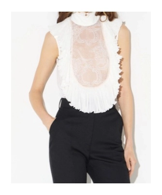 Elisabetta Franchi Lace Detailed Bodysuit