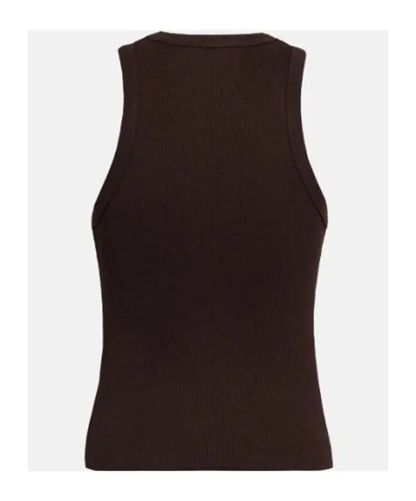 DONDUP Fine-ribbed Stretch Tank Top