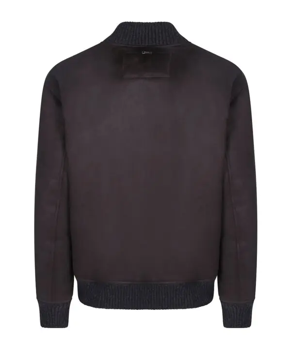 Herno Ribbed-trim Bomber Jacket