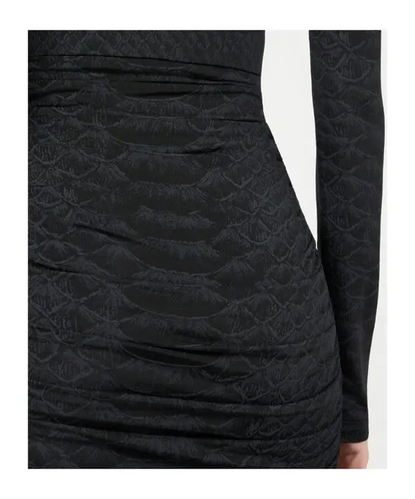 Roberto Cavalli Snake-detail Midi Dress
