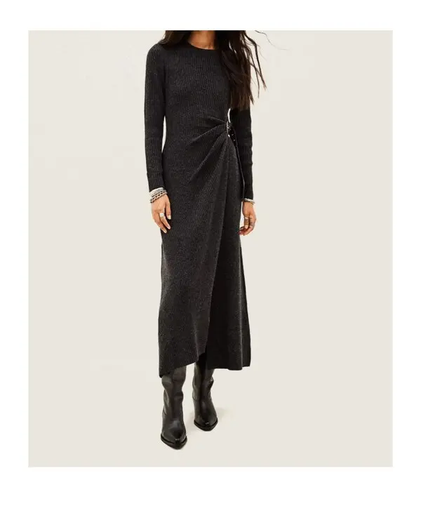 Ba&sh Crew-neck Knit Dress