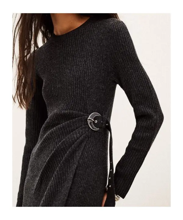 Ba&sh Crew-neck Knit Dress
