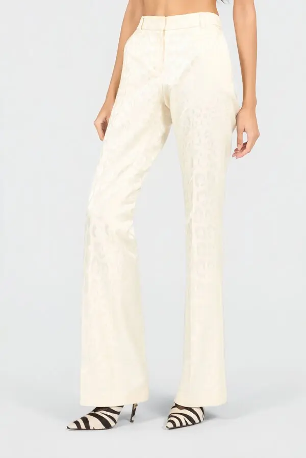 Roberto Cavalli Jacquard Straight-leg Pants