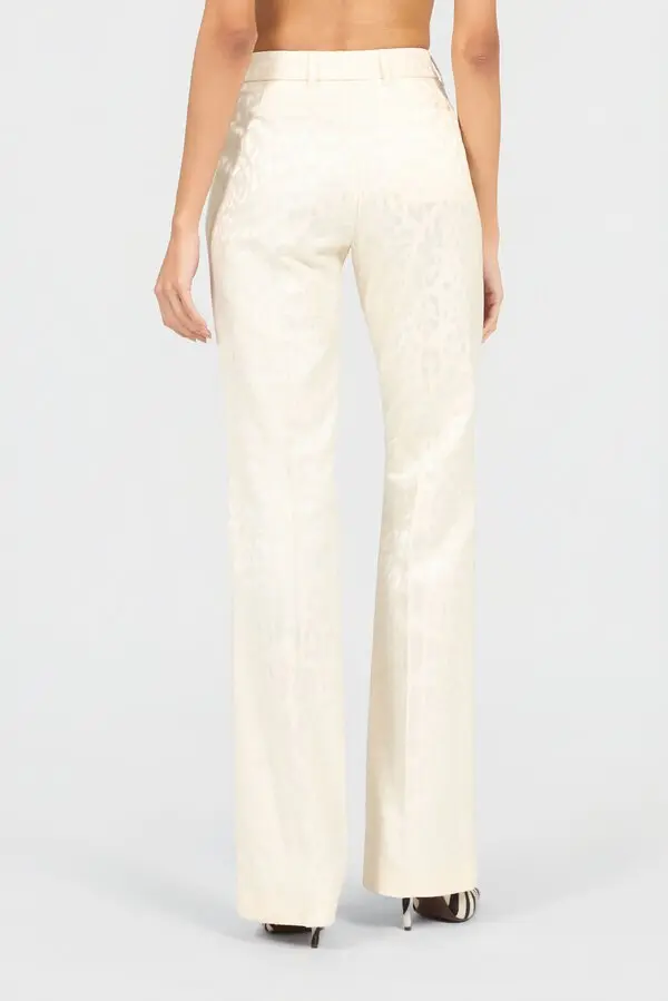 Roberto Cavalli Jacquard Straight-leg Pants