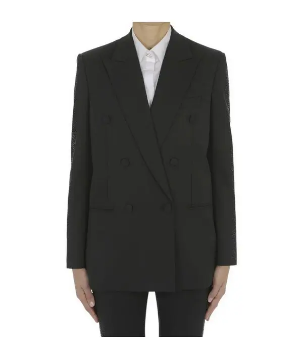 DONDUP Double-breasted Long-sleeve Blazer