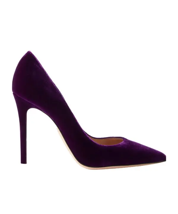 GIANVITO ROSSI Velvet Pumps - Black