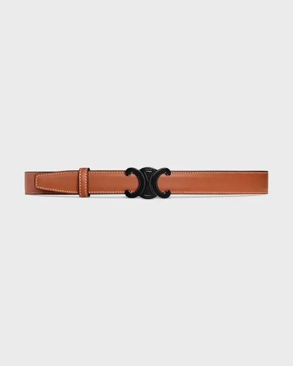 Celine Triomphe Buckle Reversible Strap 25mm