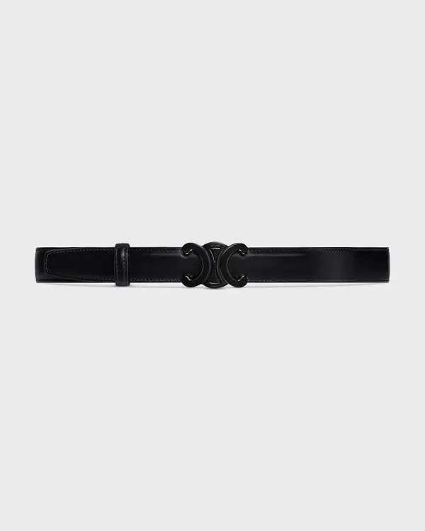 Celine Triomphe Buckle Reversible Strap 25mm