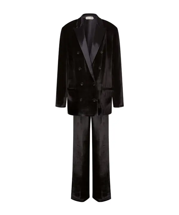 Alberta Ferretti Double-breasted Tailored Blazer - Black