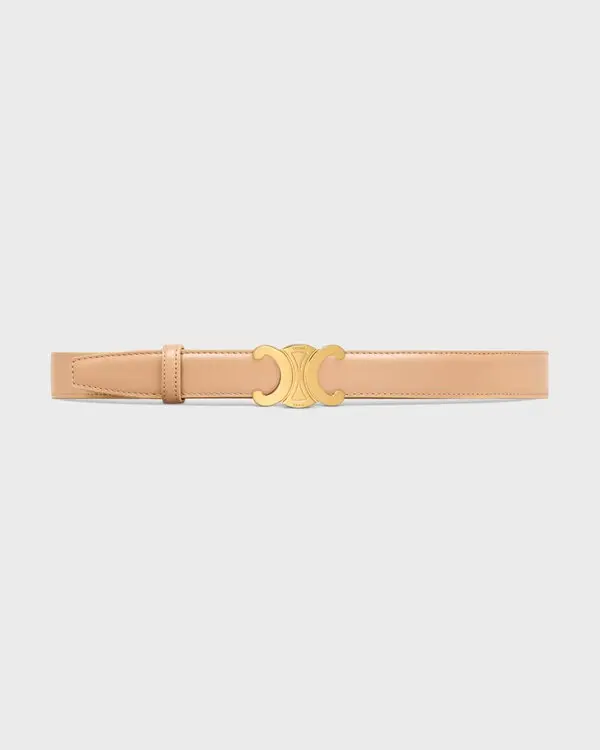 Celine Triomphe Buckle Reversible Strap 25mm