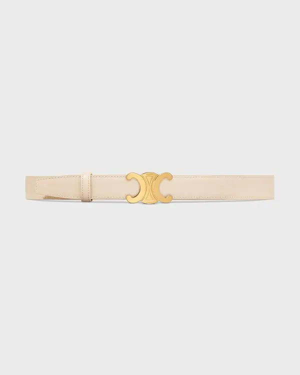Celine Triomphe Buckle Reversible Strap 25mm