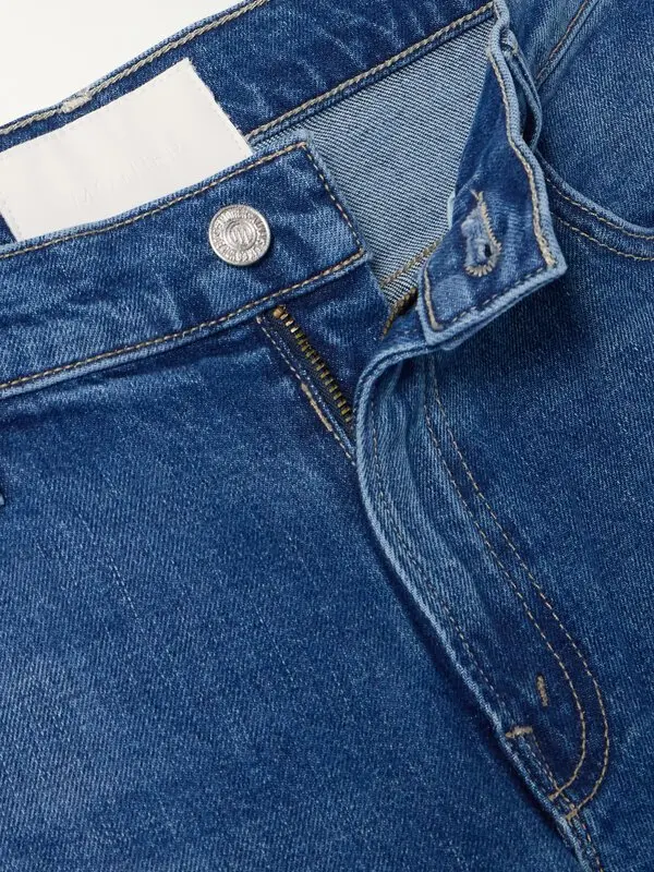 MOTHER Sneak Frayed Wide-leg Jeans