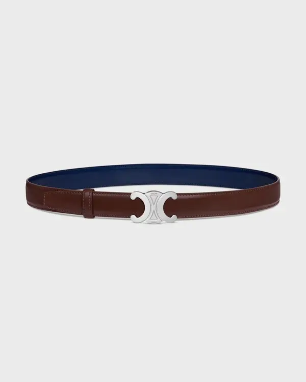 Celine Triomphe Buckle Reversible Strap 25mm