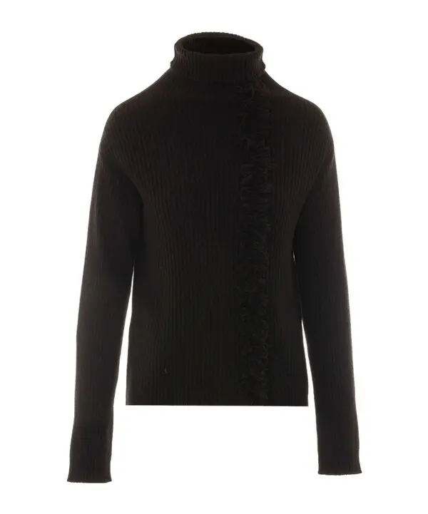 UMA WANG Long-sleeved, High-neck Sweater