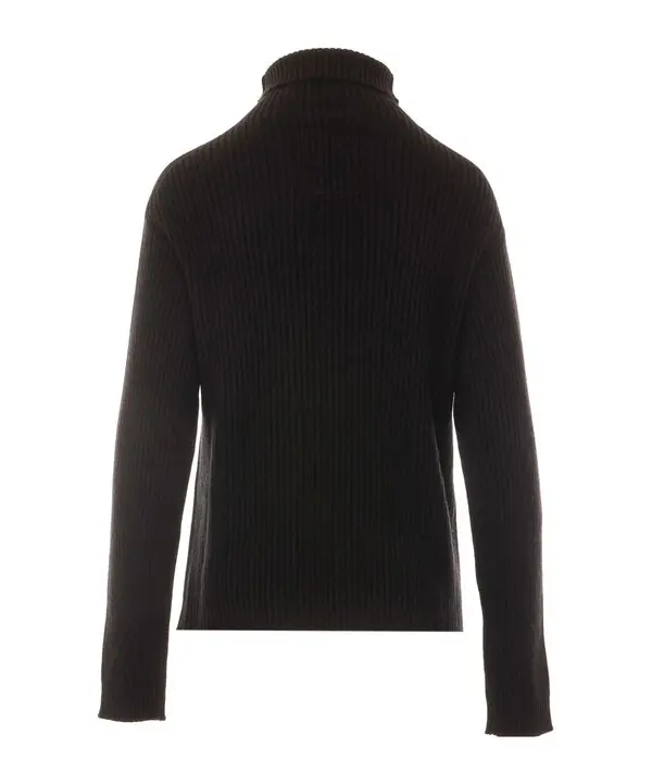 UMA WANG Long-sleeved, High-neck Sweater