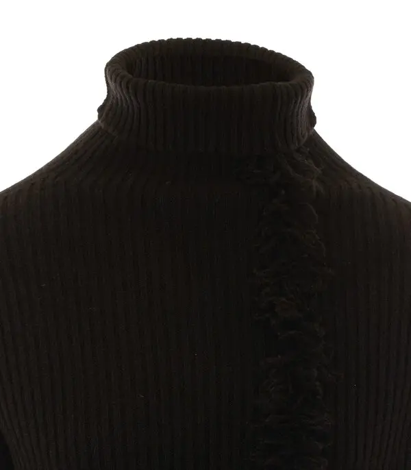 UMA WANG Long-sleeved, High-neck Sweater