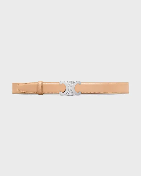 Celine Triomphe Buckle Reversible Strap 25mm