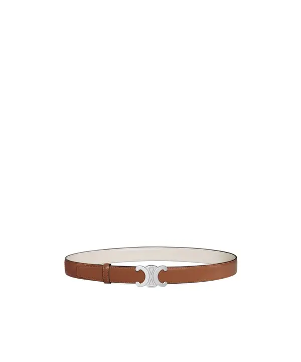 Celine Triomphe Buckle Reversible Strap 25mm